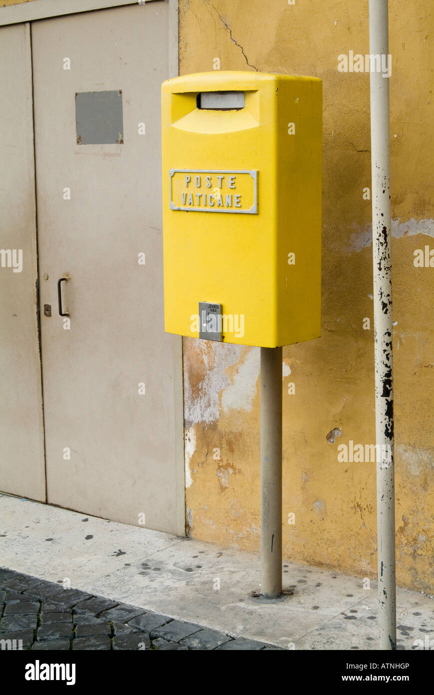 mailbox of the Vatican Post Stock Photo - Alamy