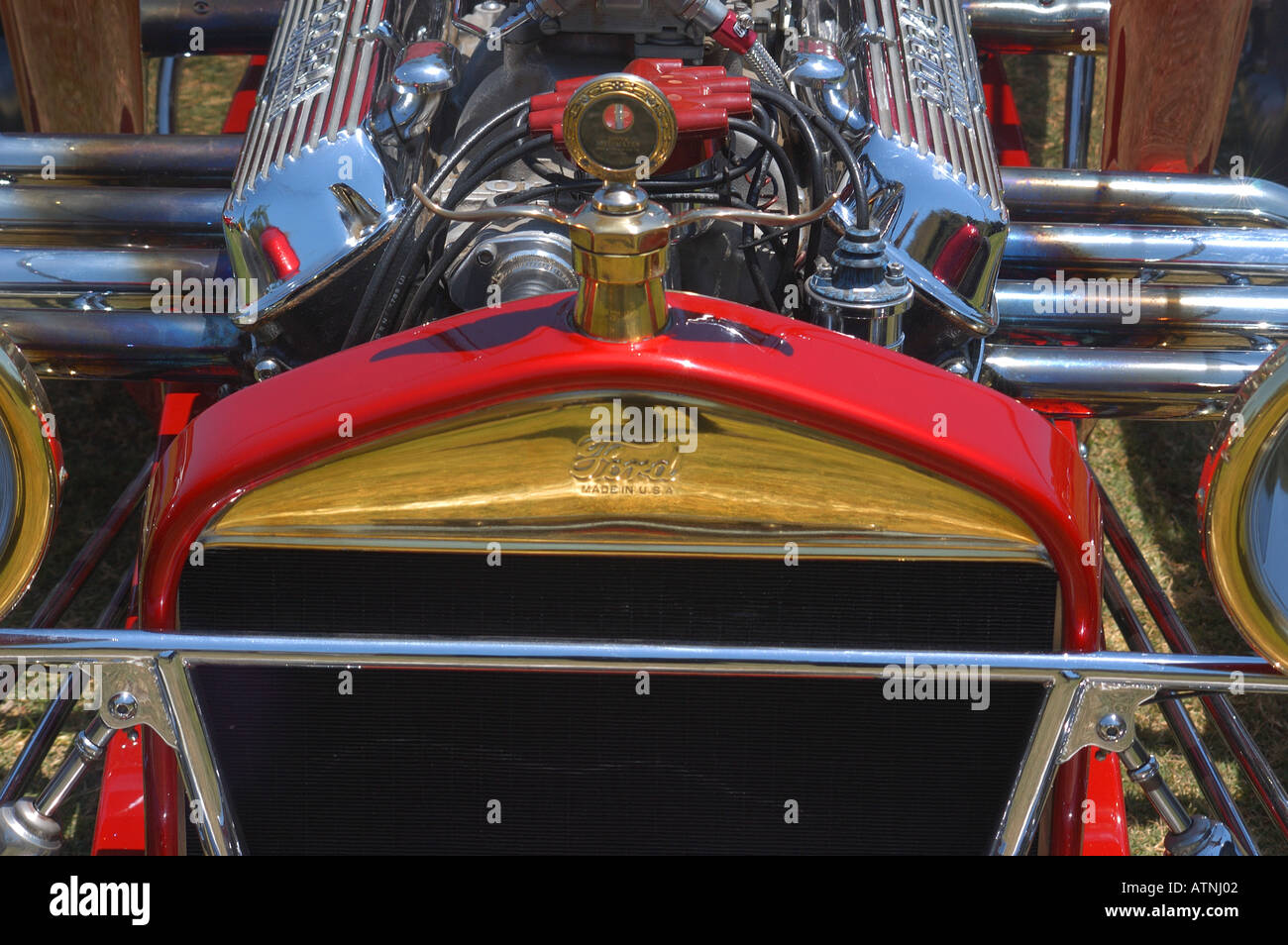 Classic American Muscle Car Stock Photo - Alamy