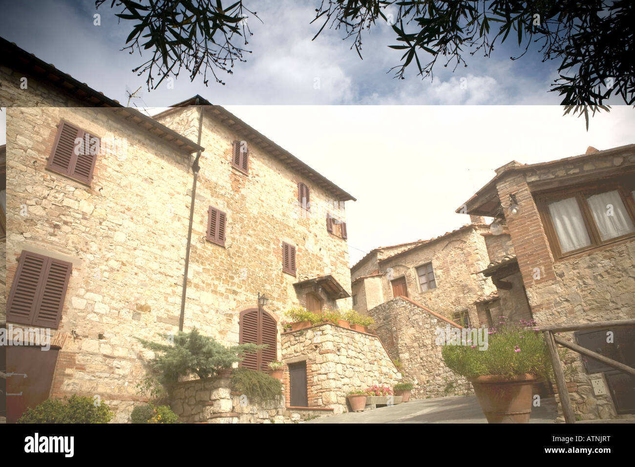 Details streets of Vertine - Tuscany - Italy Stock Photo - Alamy