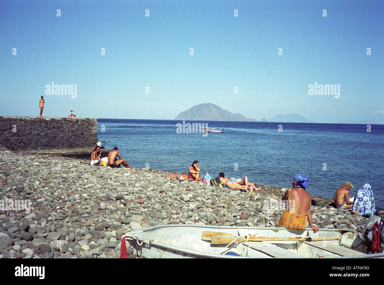 Filicudi in the aeolian islands hi-res stock photography and images - Alamy