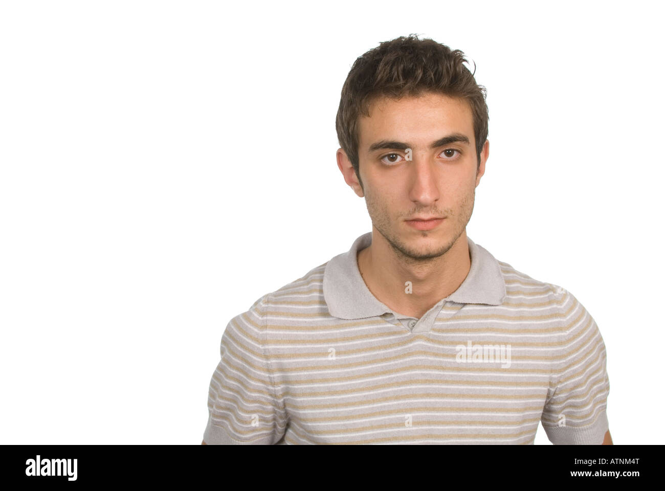 Portrait of a young man Stock Photo - Alamy