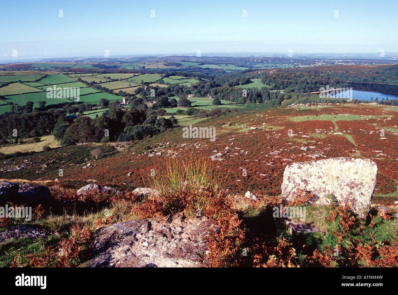 burrator reservoir dartmoor national park authority south devon west ...