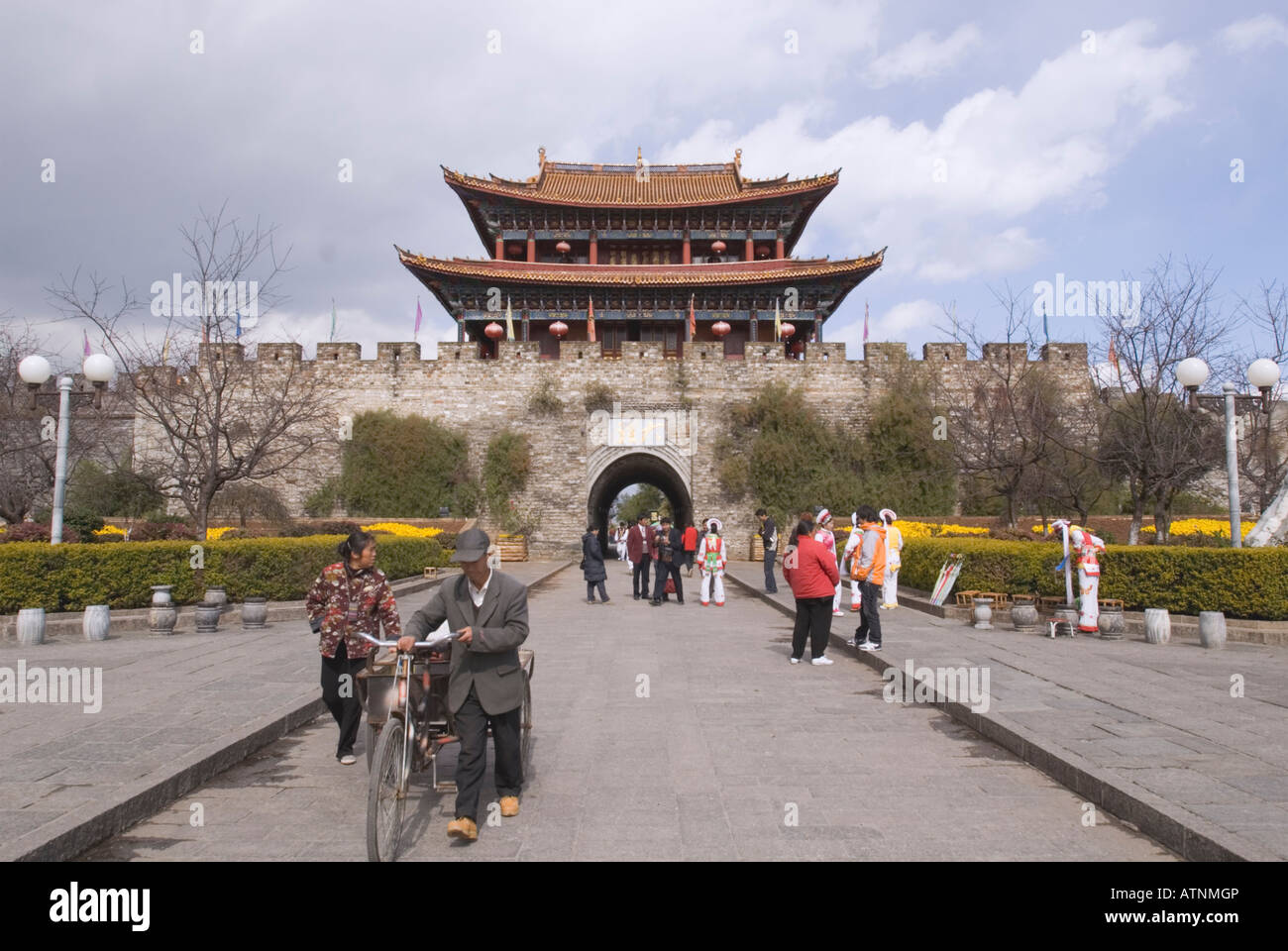 Dali Ancient City, South Gate, Yunnan Province, China Stock Photo - Alamy