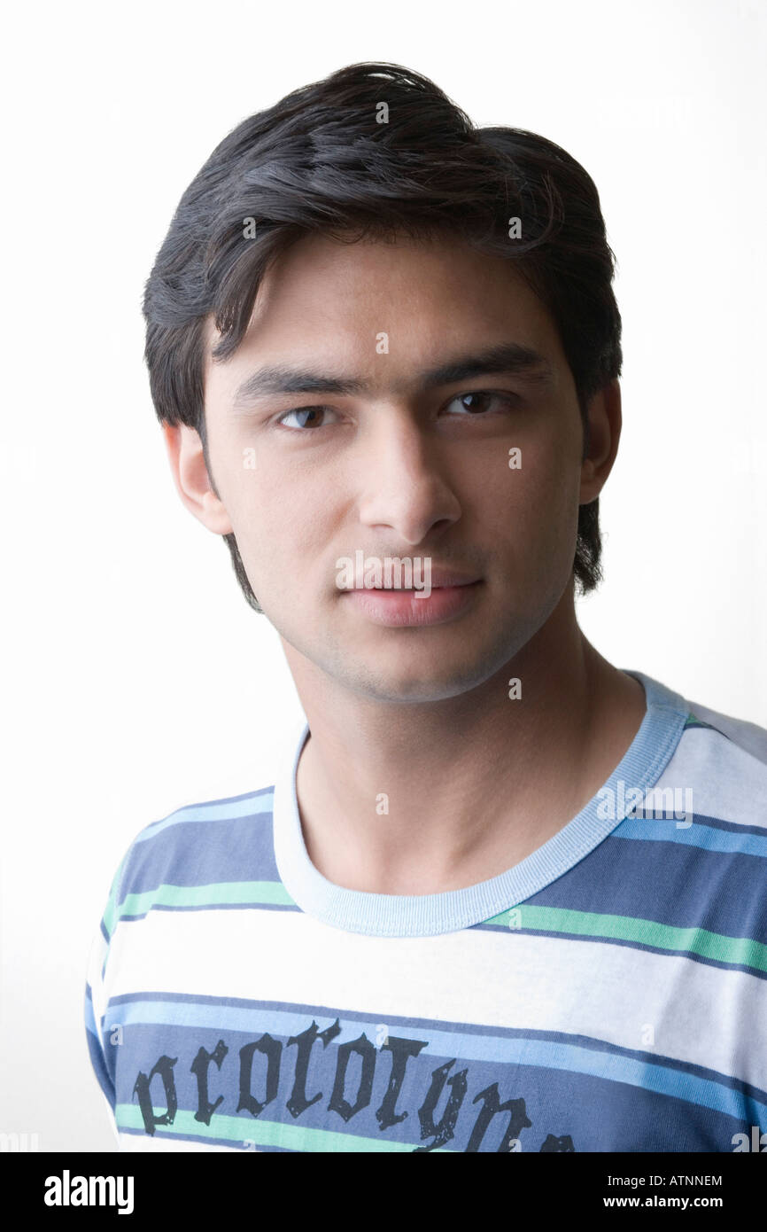 Portrait of a young man Stock Photo - Alamy