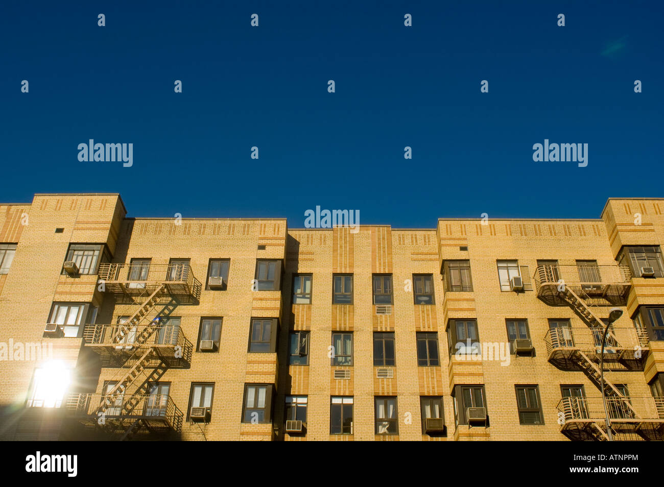 An apartment building in the Chelsea neighborhood of NYC Stock Photo ...