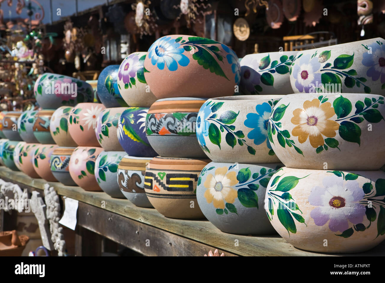 Old Town San Diego Historical Park pottery shop Stock Photo - Alamy