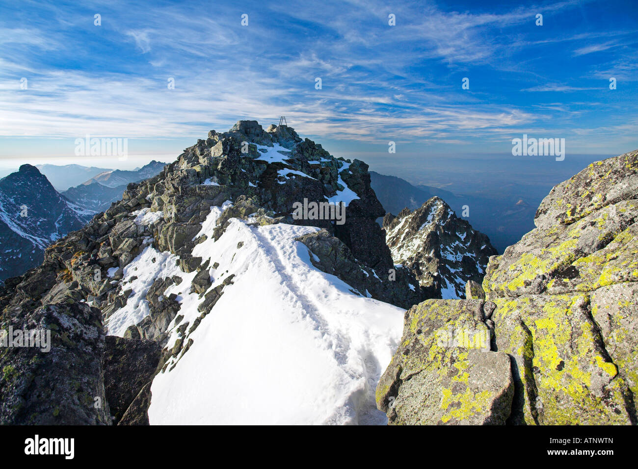 Rysy Peak Tatra Mountains Slovakia Stock Photo - Alamy