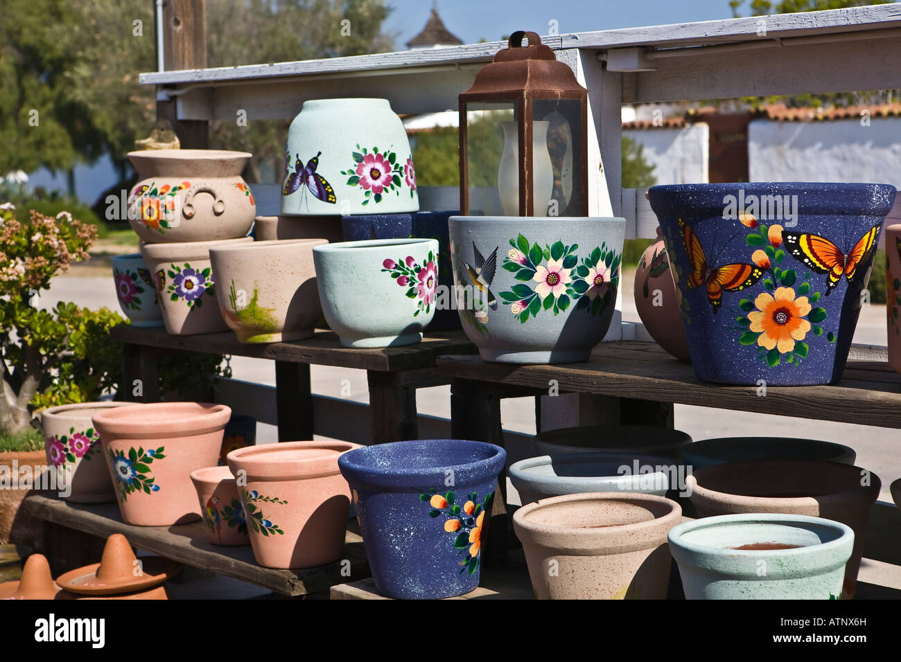 Old Town San Diego Historical Park pottery shop Stock Photo - Alamy