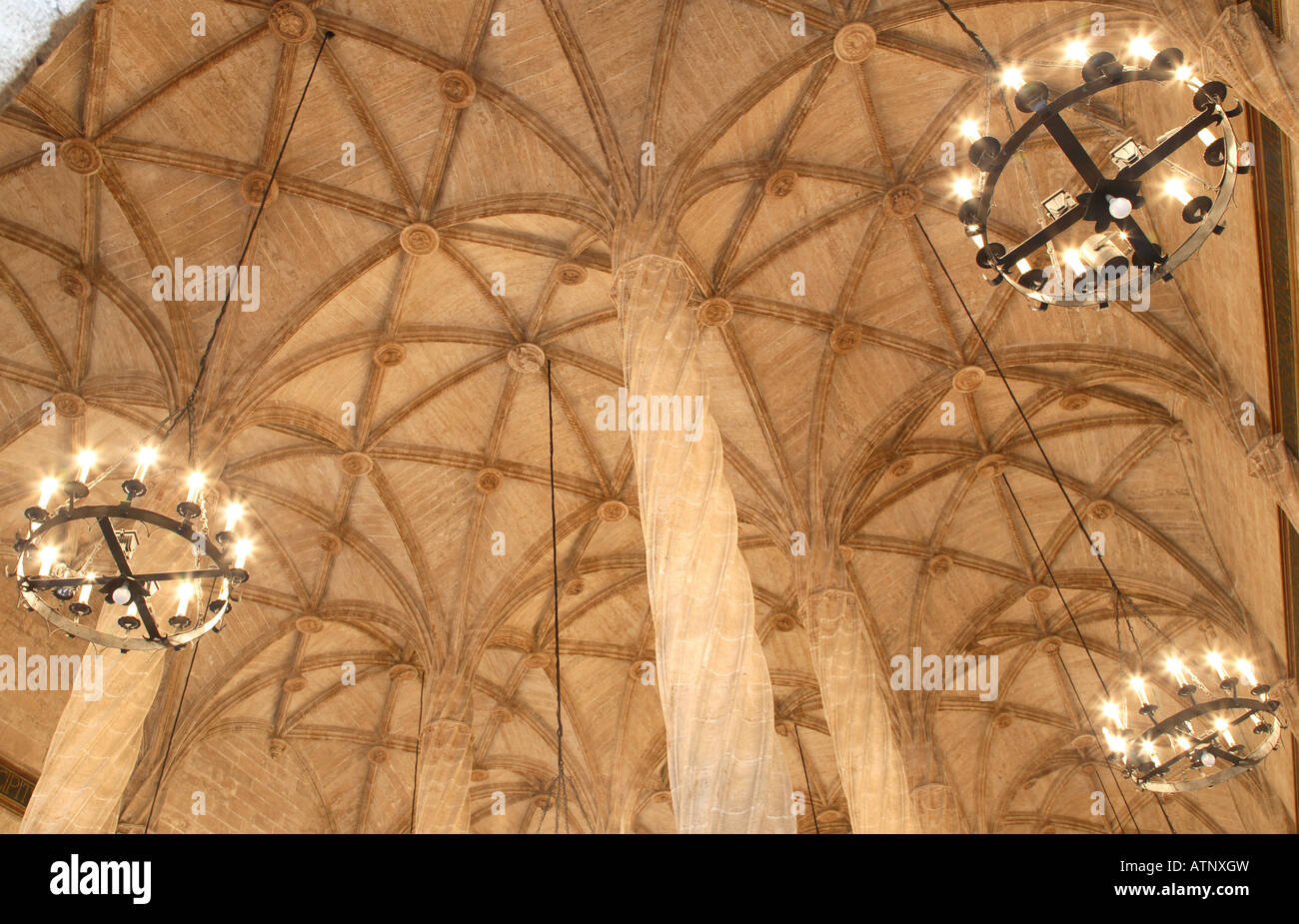 La Lonja, Valencia, Spain Stock Photo - Alamy