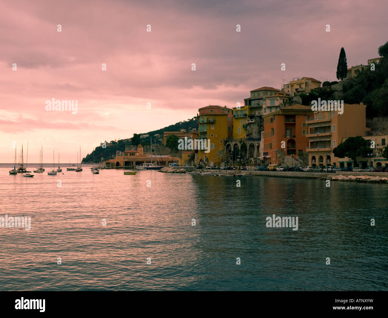 Lovely Villefranche-sur-Mer, France Stock Photo - Alamy