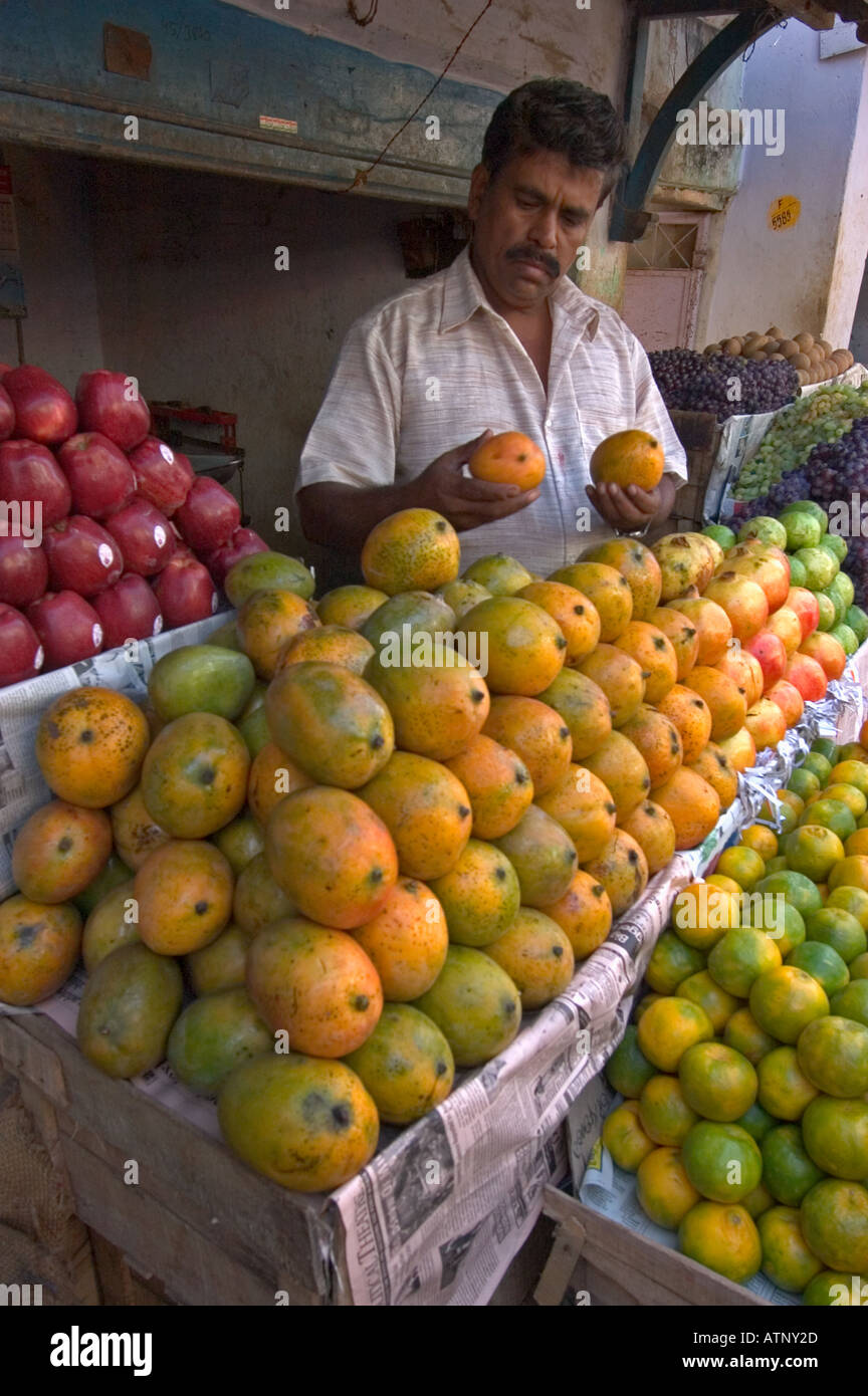 INDIA Fruit Market, Trivandrum (Thiruvananthapuram) Kerala, Southern ...