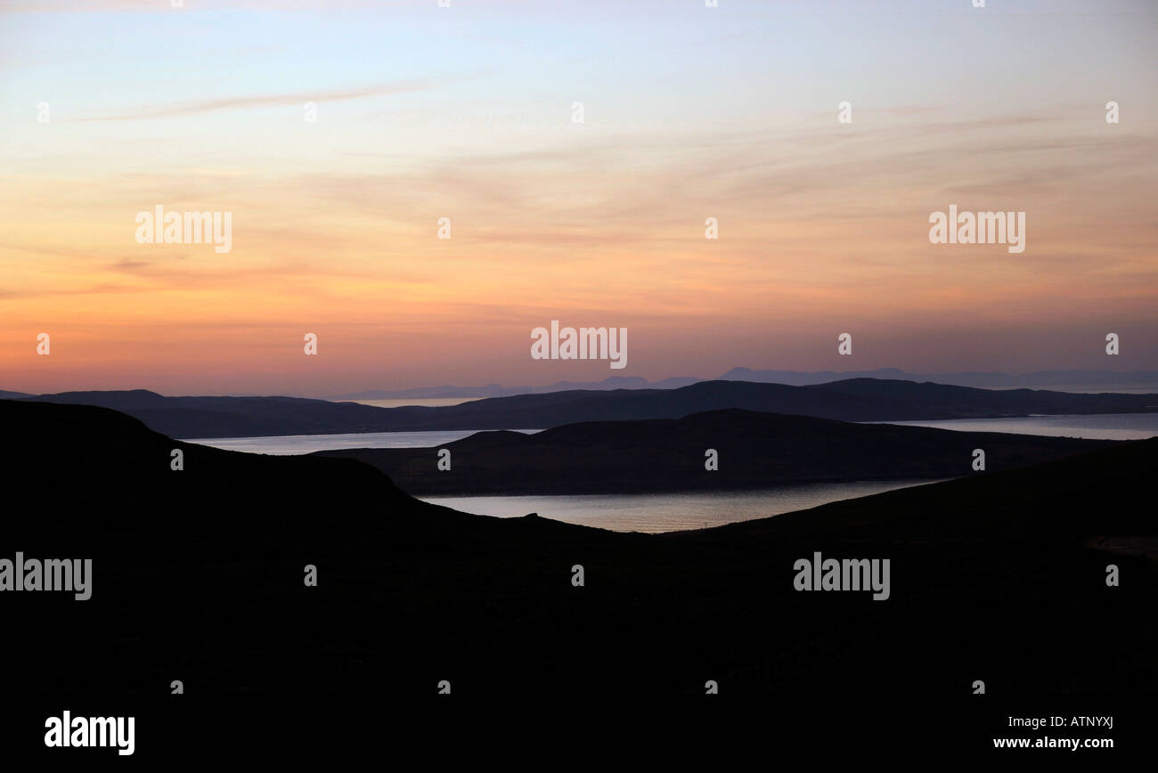 Scottish highland sunset hi-res stock photography and images - Alamy