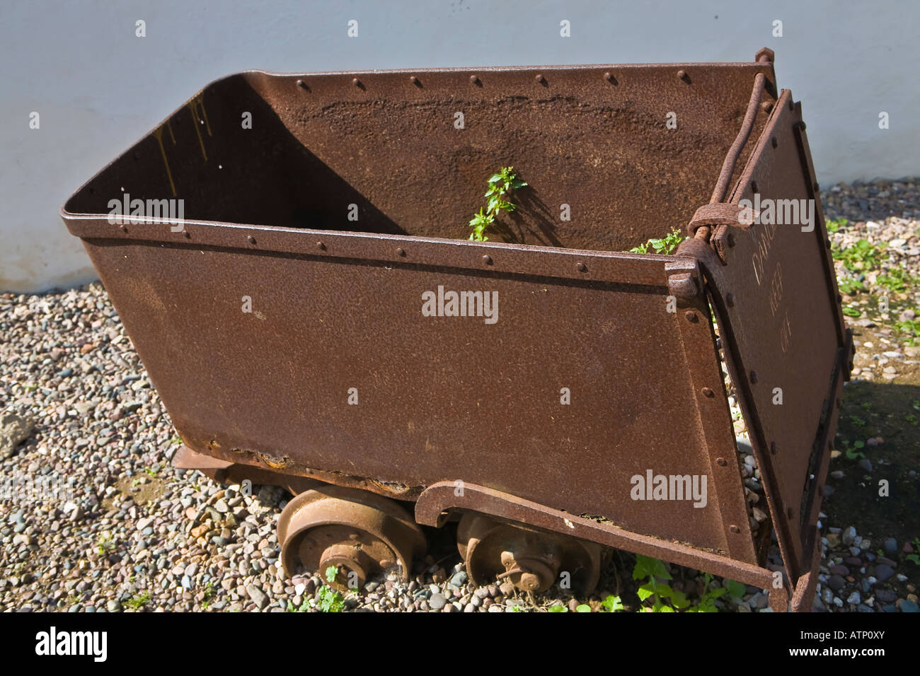 Old Town San Diego Historical Park ore car Stock Photo - Alamy