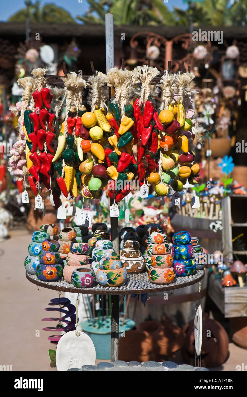Old Town San Diego Historical Park pottery shop Stock Photo - Alamy