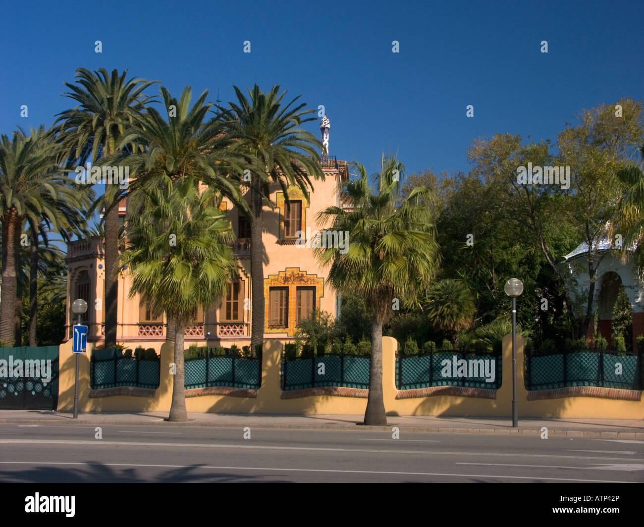 Casa Bonet, also known as the Chalet Voramar, by architect Domenec ...