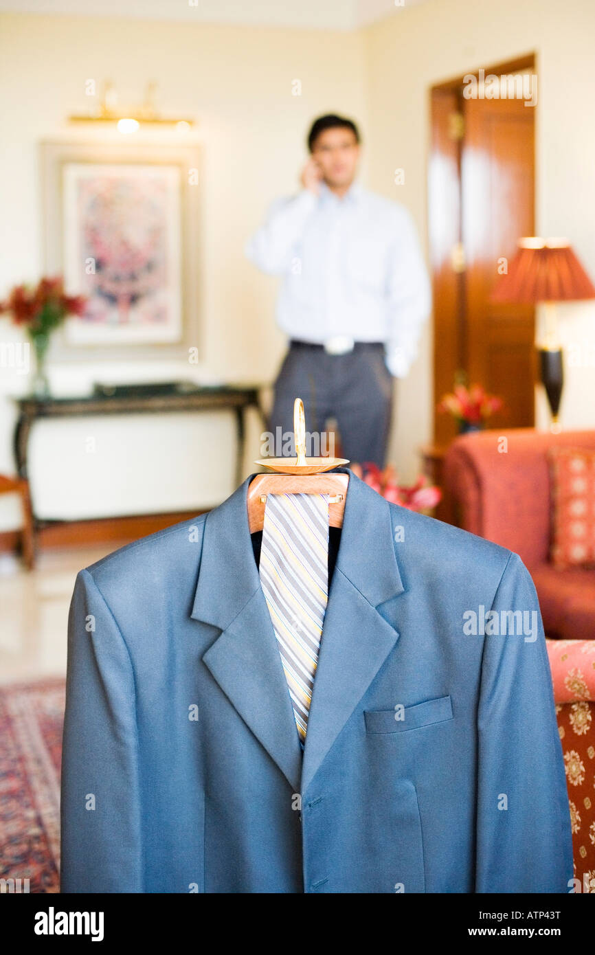 Tie on a hanger hi-res stock photography and images - Alamy