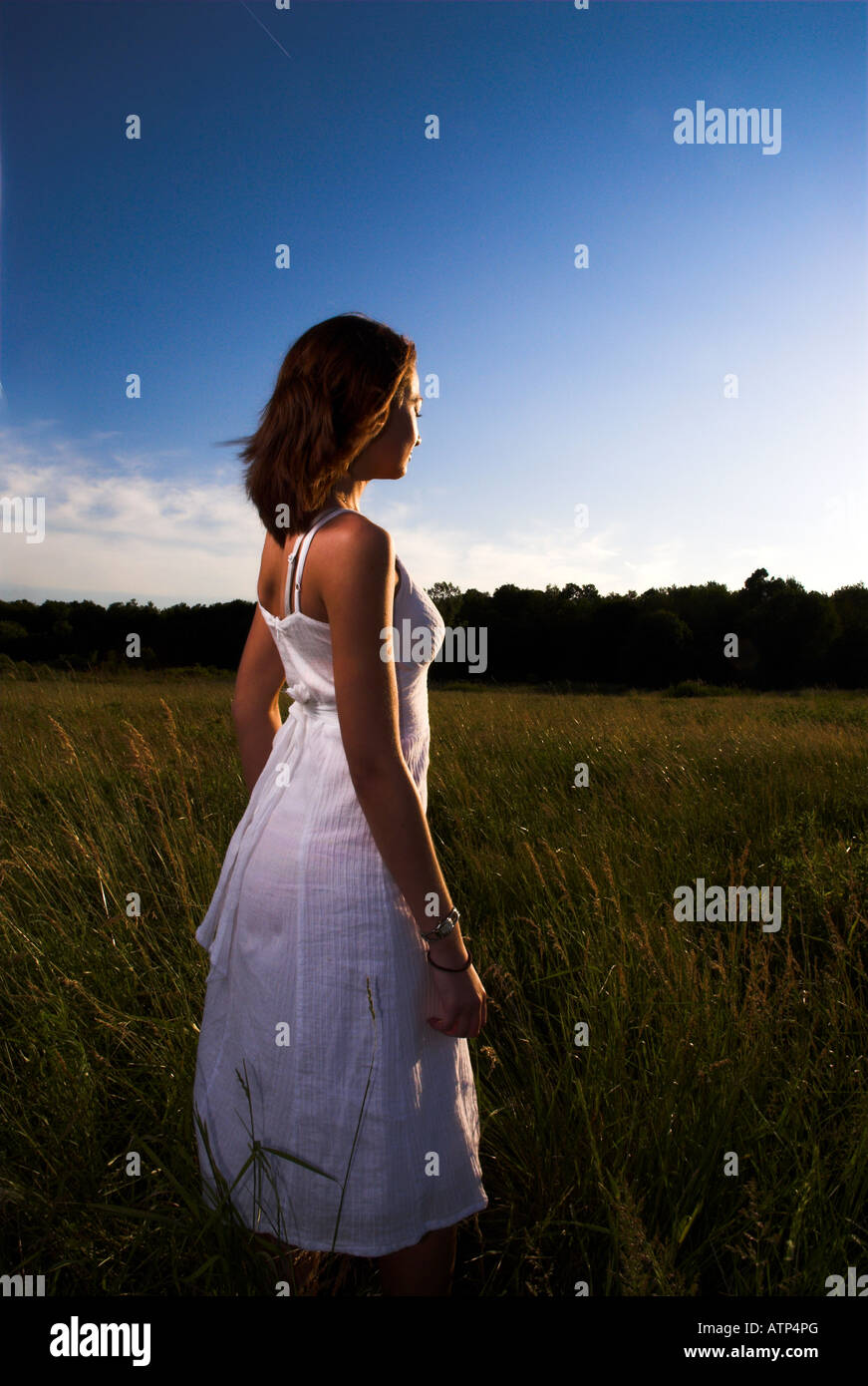 Thin tall woman hi-res stock photography and images - Alamy