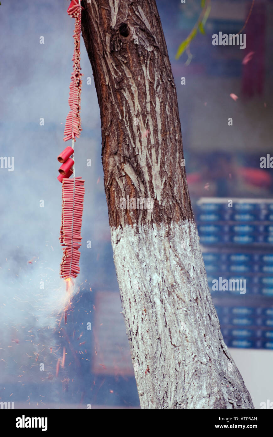 Firecrackers Exploding