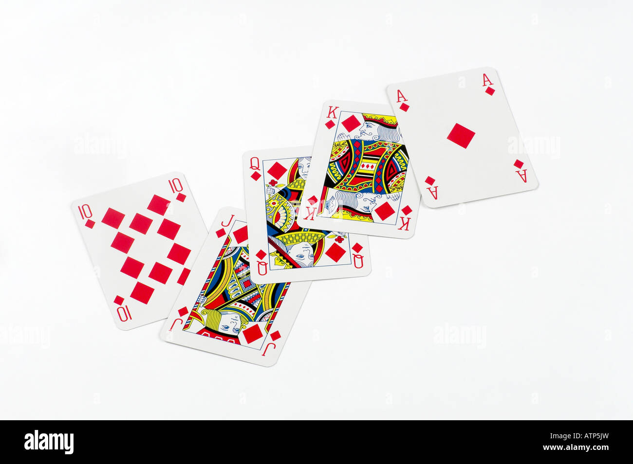 GOOD HAND OF PLAYING CARDS - diamonds Stock Photo - Alamy