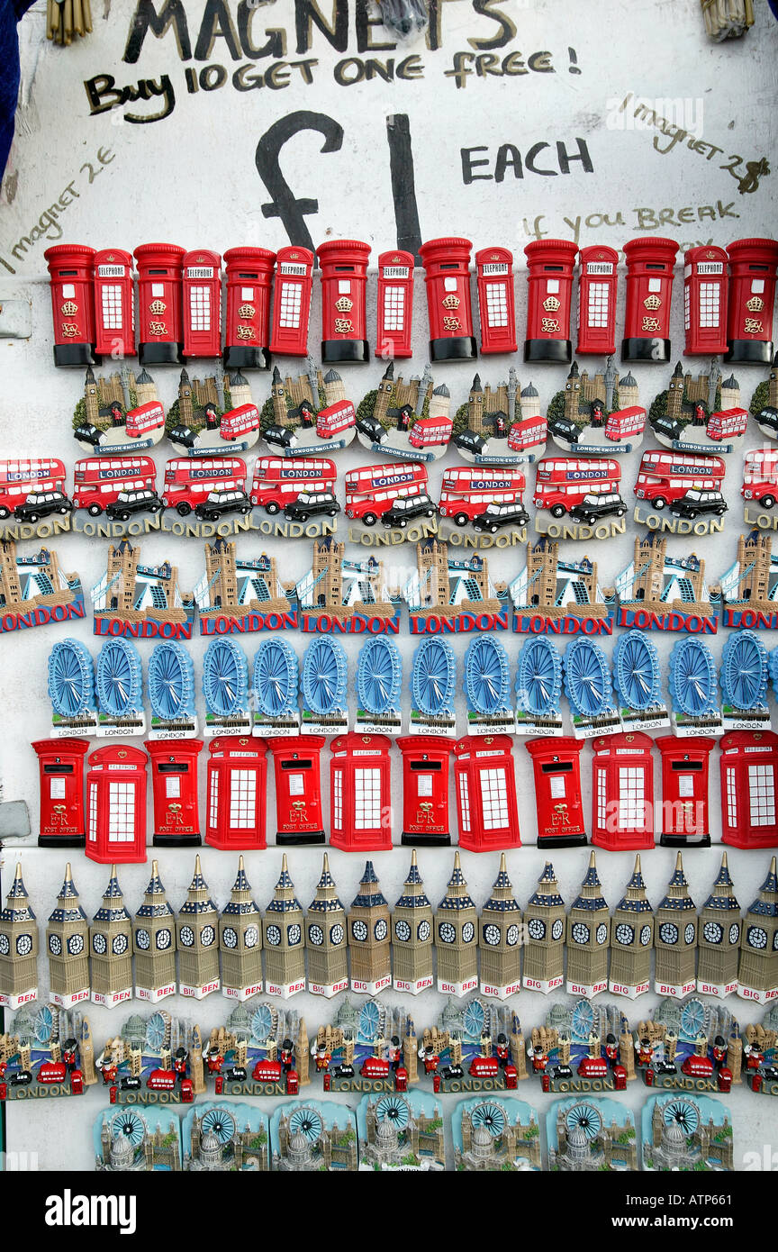 Fridge Magnets 1 London Stock Photo - Alamy