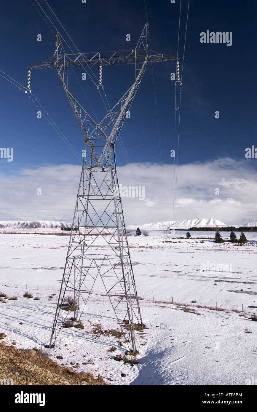 Tall Pylons High Resolution Stock Photography and Images - Alamy