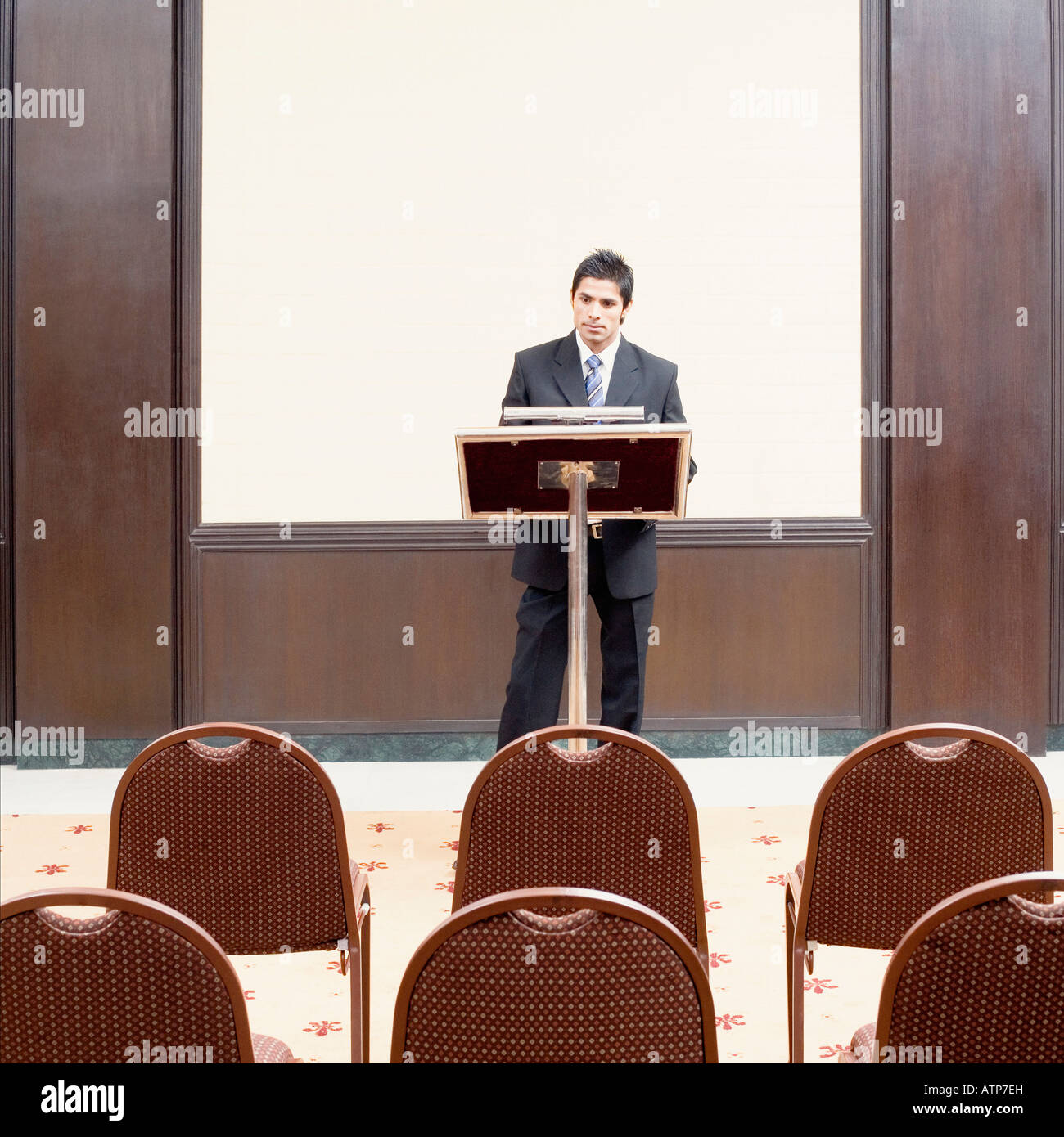 Lectern business hi-res stock photography and images - Alamy