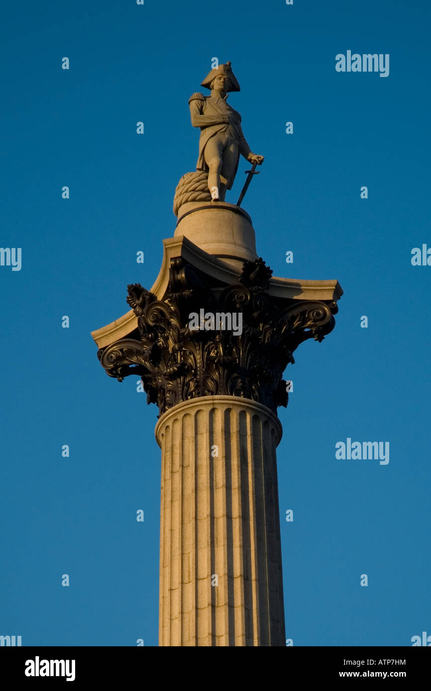 Lord nelsons statue hi-res stock photography and images - Alamy