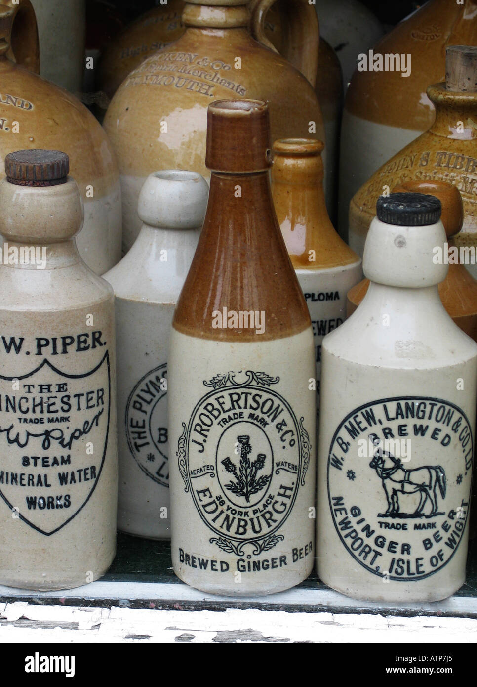 Victorian stoneware bottle hi-res stock photography and images - Alamy