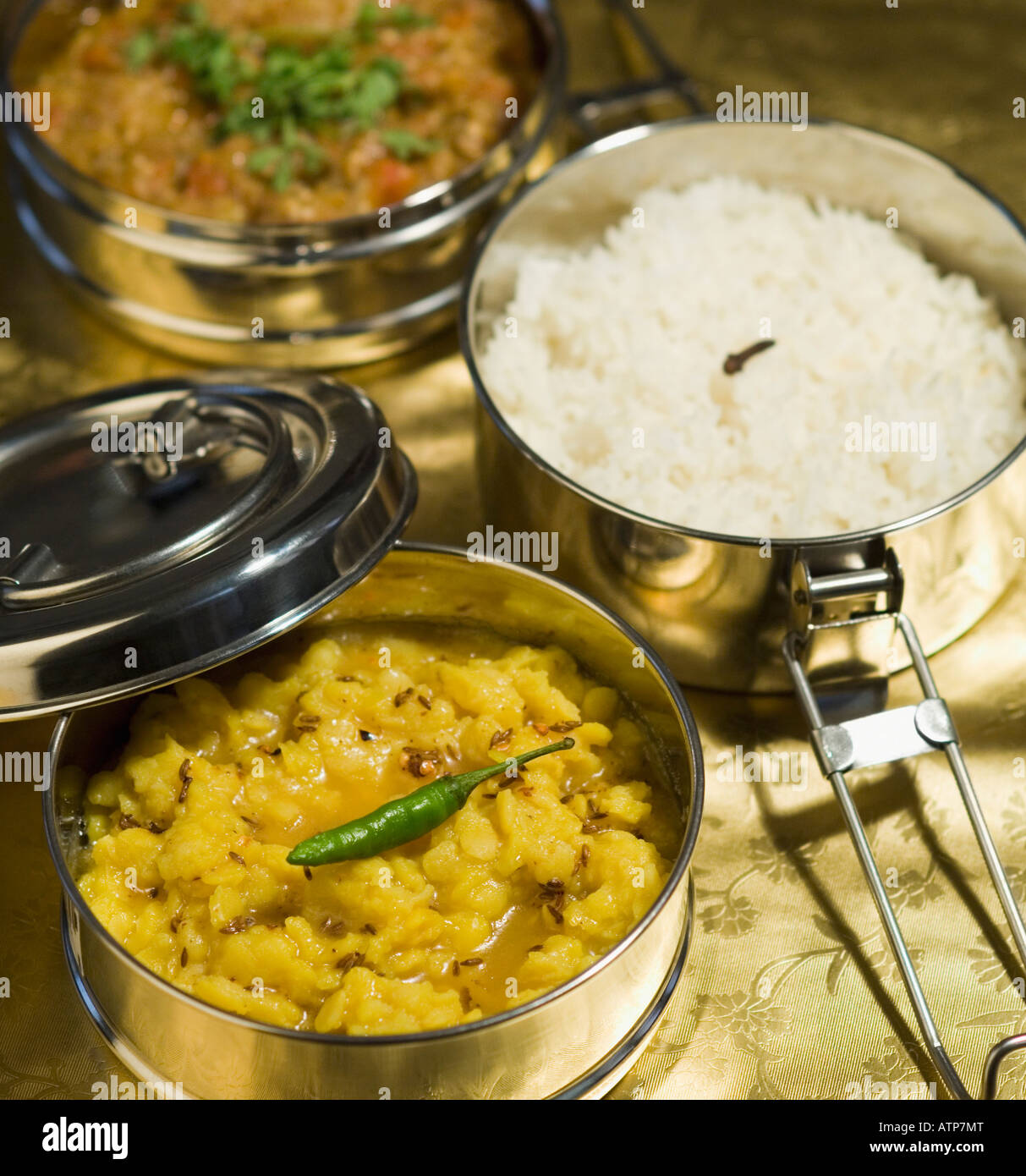 Tiffin boxes hi-res stock photography and images - Alamy