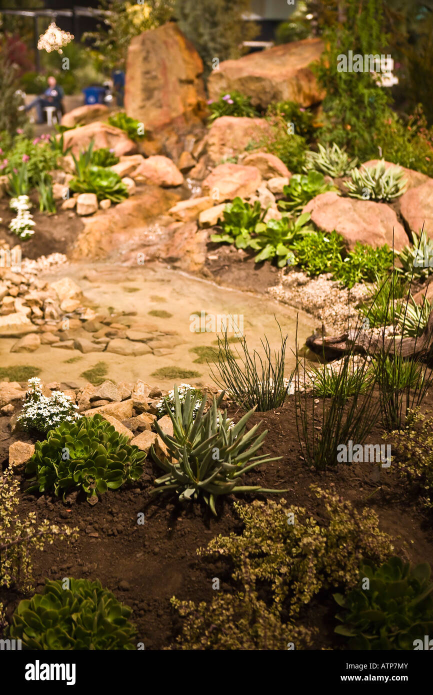 Home & Garden Show landscape Stock Photo - Alamy