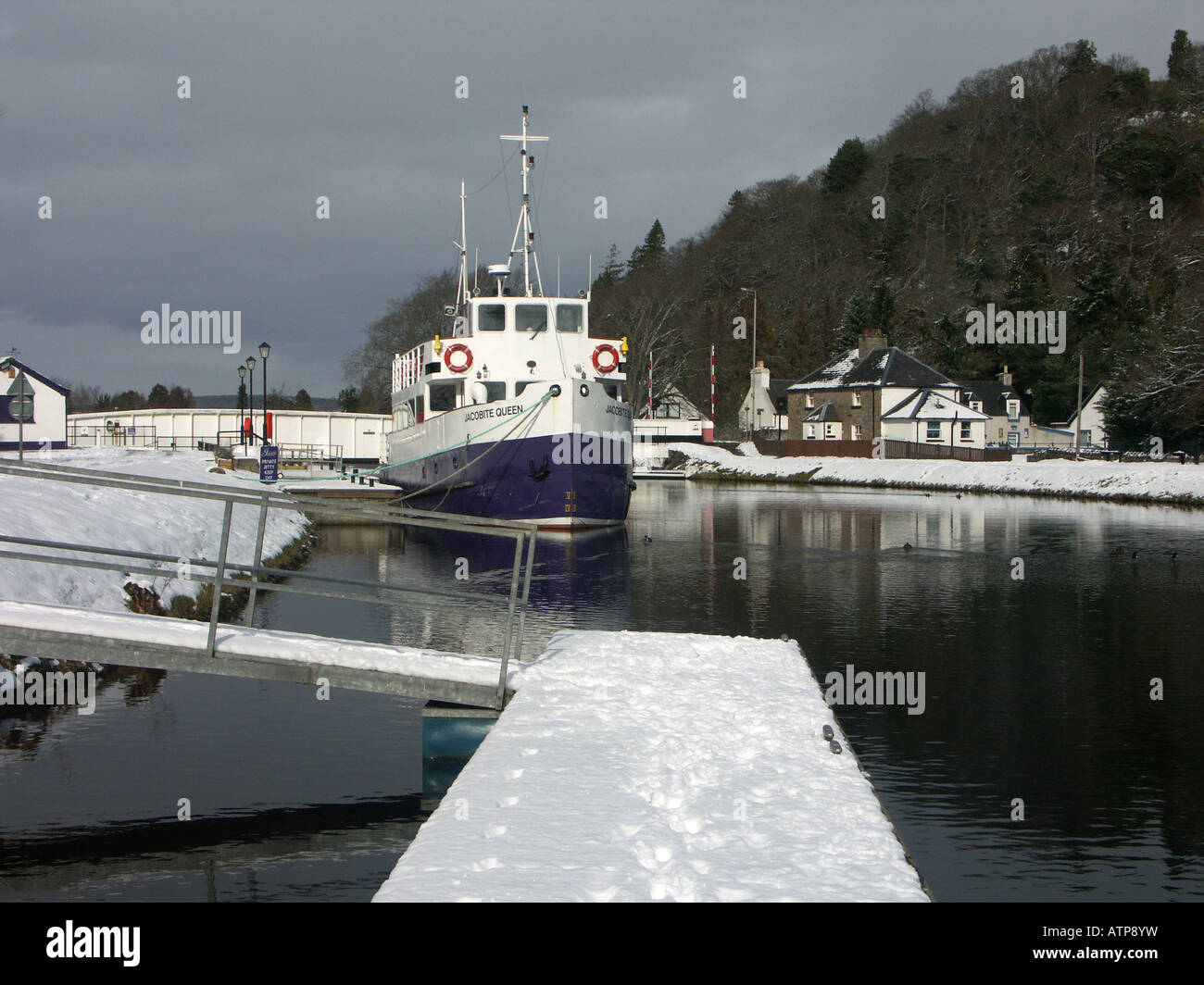 Jacobite Queen, Muirton Locks, Inverness, Highlands, Scotland UK Stock ...