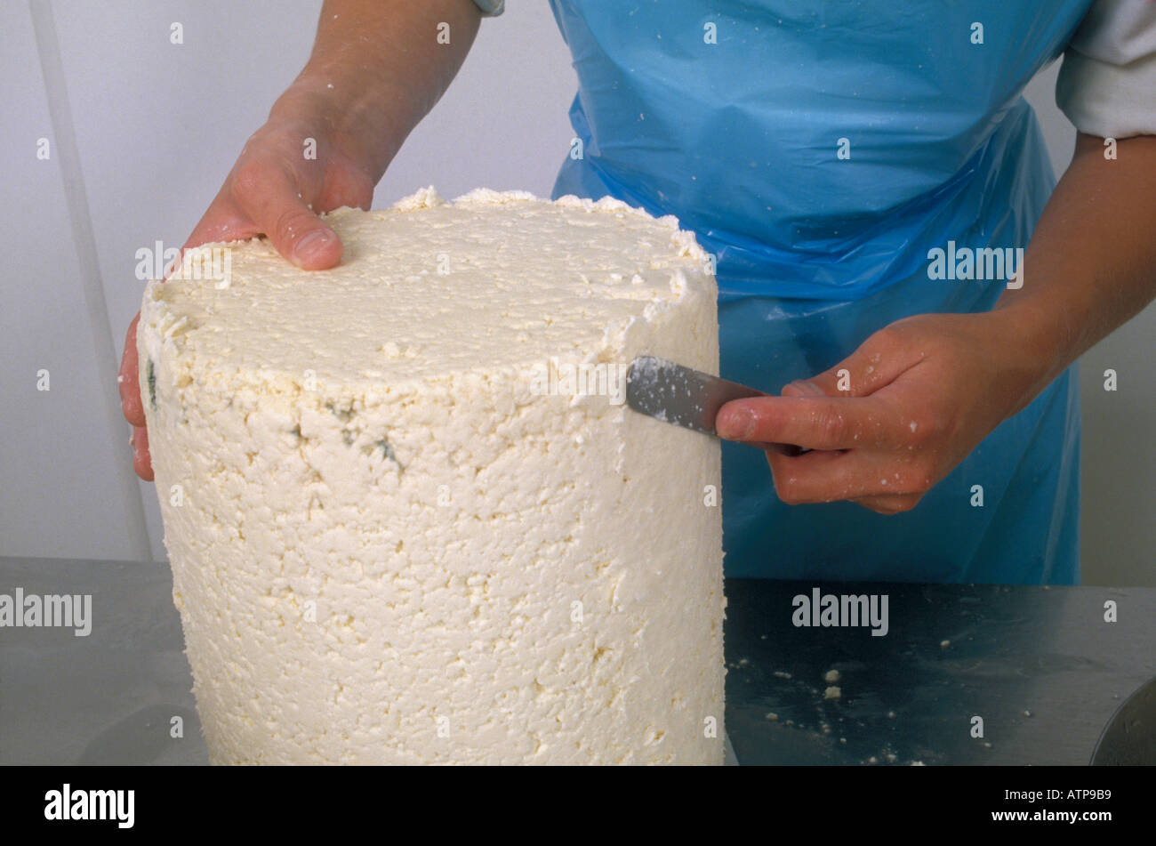 Making stilton cheese hi-res stock photography and images - Alamy