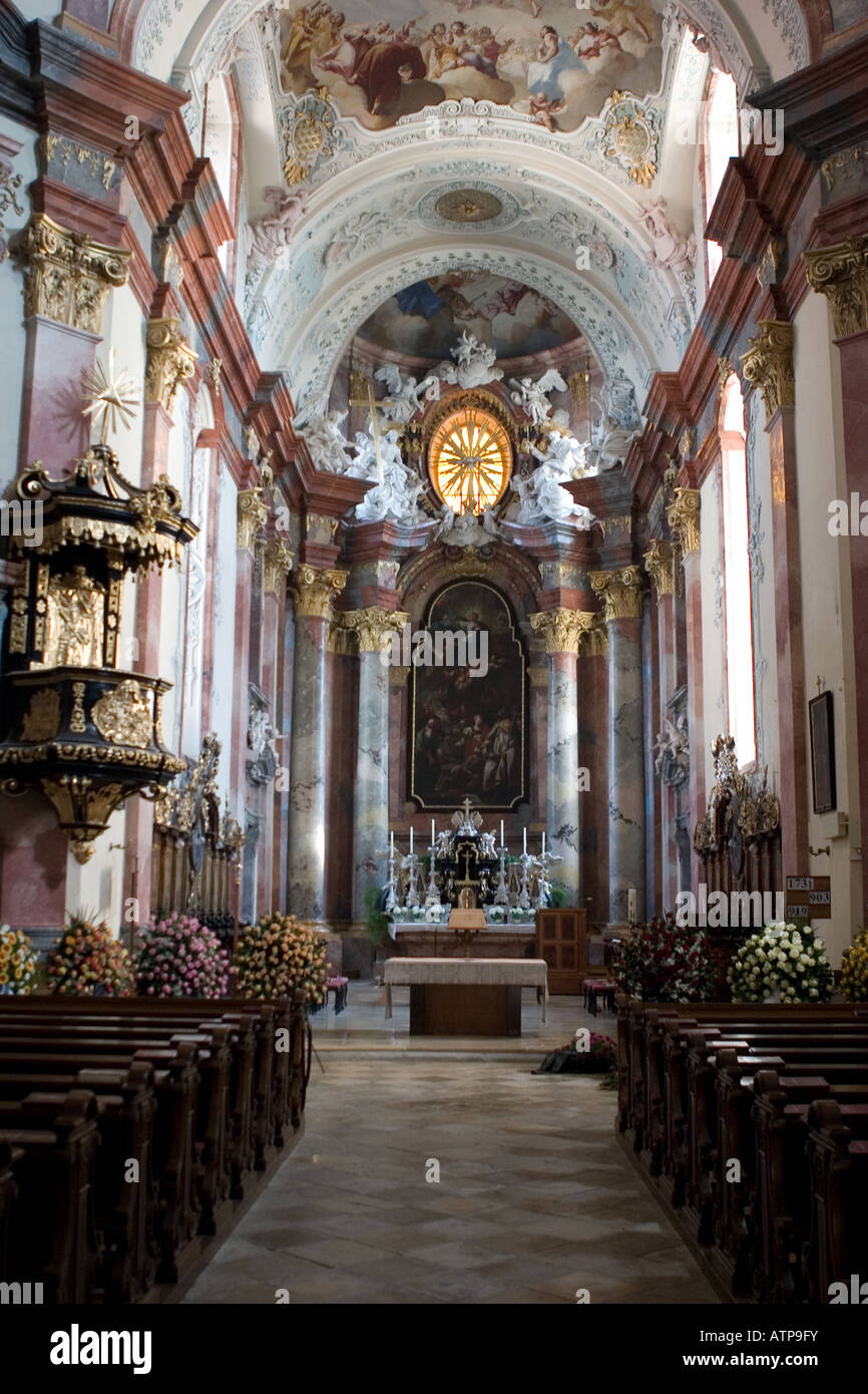Alter in Catholic Church, Austria Stock Photo - Alamy