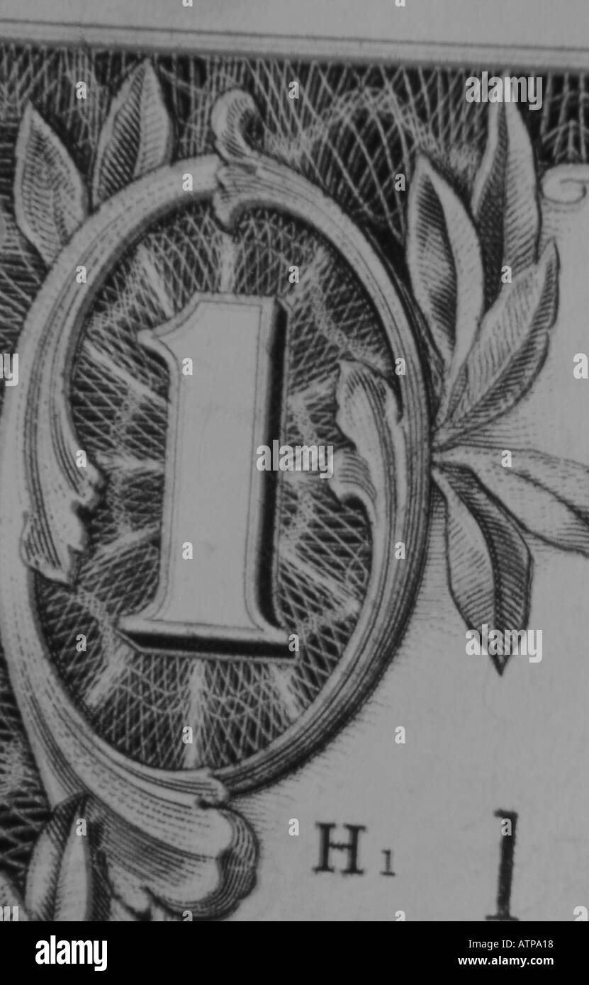 Bill money dollar Black and White Stock Photos & Images - Alamy