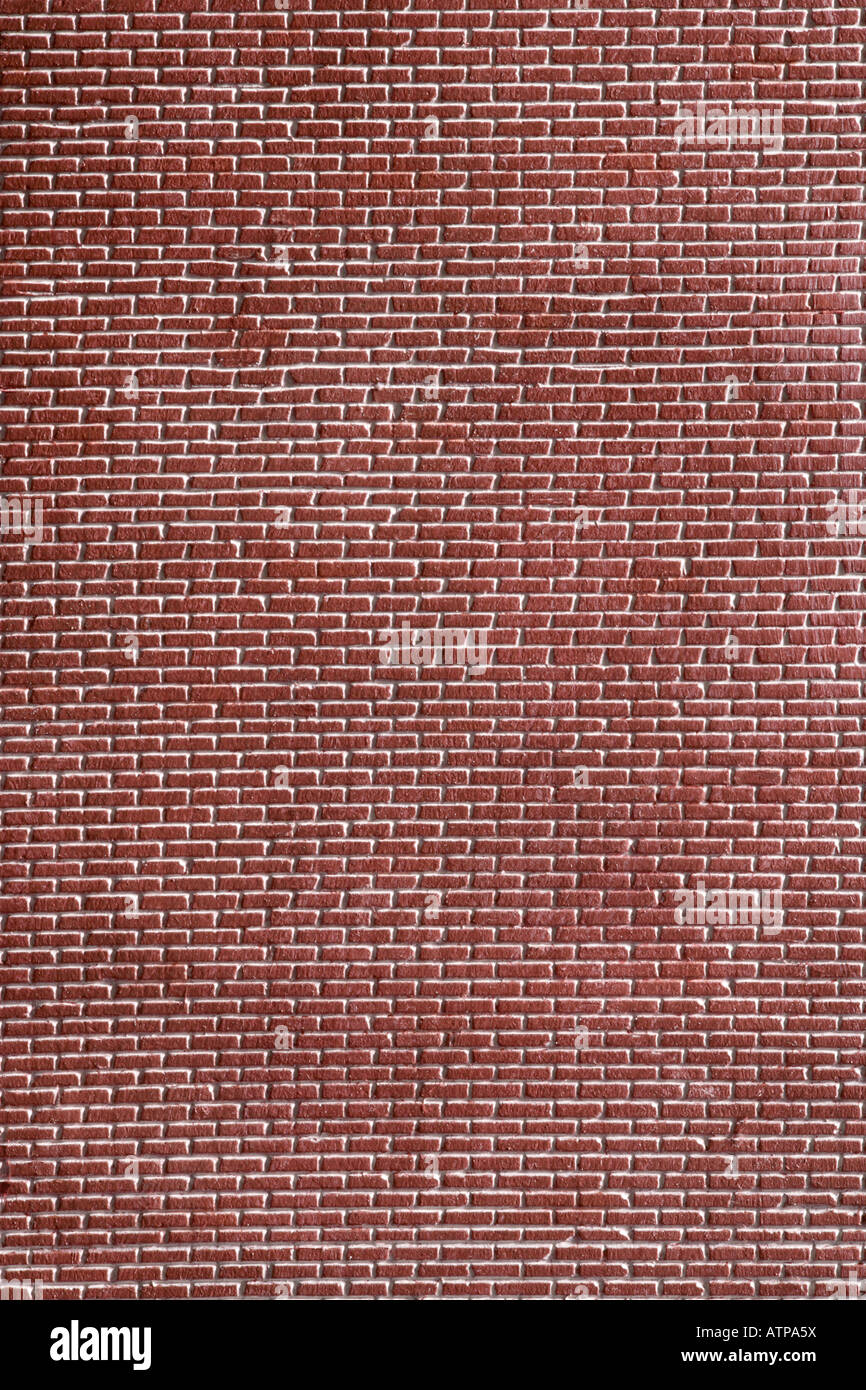 "Model brick wall Stock Photo - Alamy