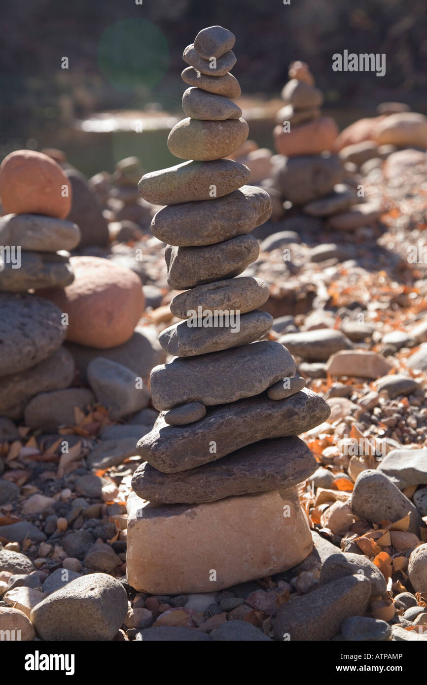 Detail of stacked rocks Stock Photo - Alamy