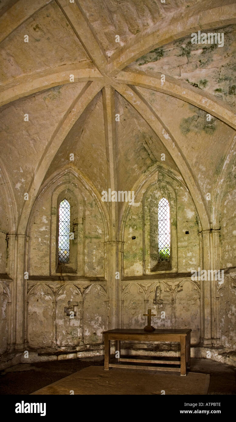 Inside castle chapel hi-res stock photography and images - Alamy