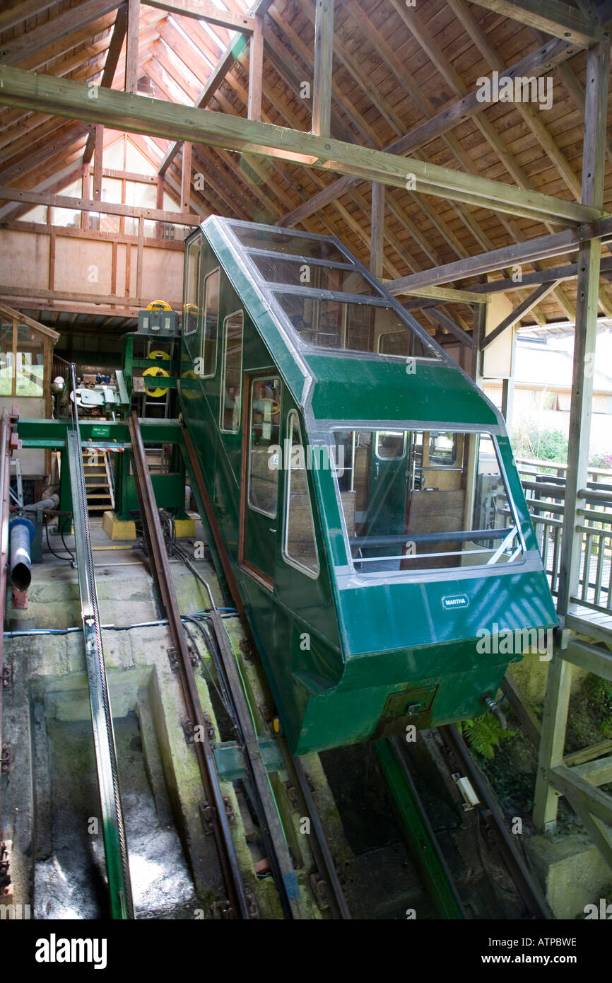 Cable car difference engine at the Centre of Alternative Technology ...