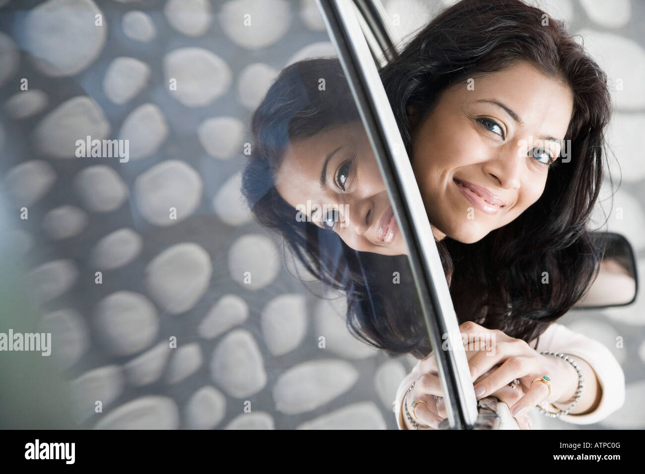 Through a car window hi-res stock photography and images - Alamy