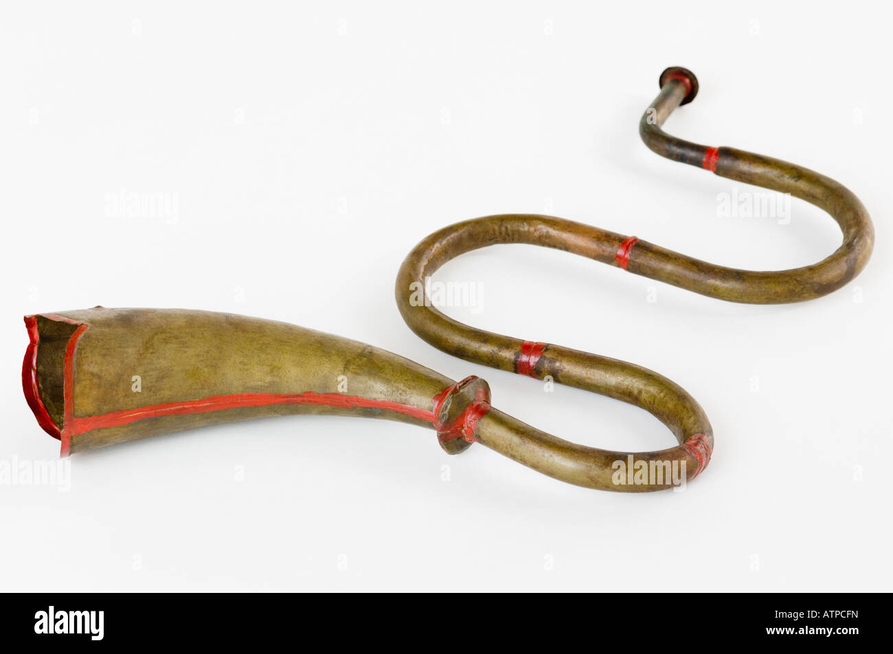 Close-up of a horn Stock Photo - Alamy