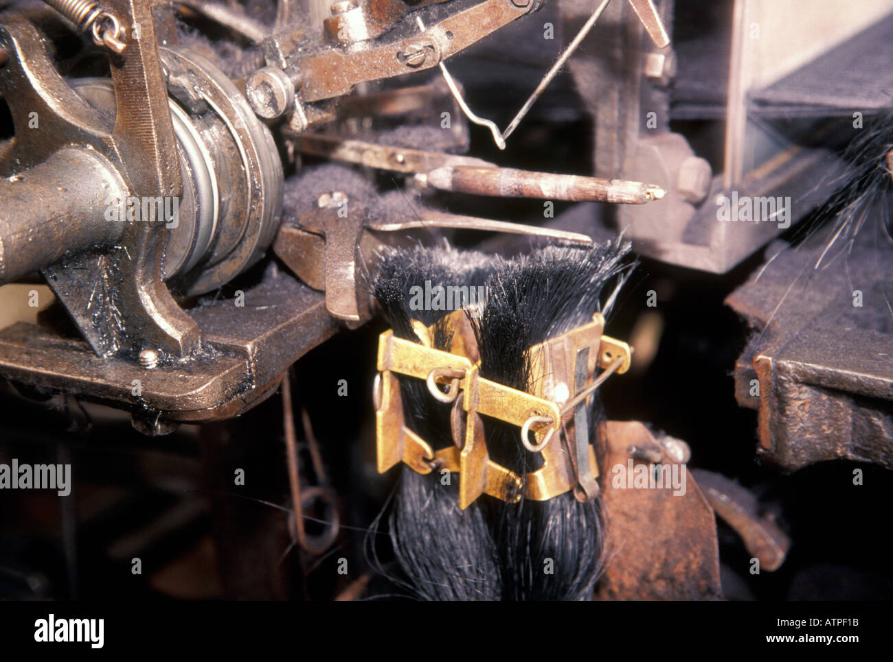 Picking each strand of hair from a horses tails and wearing it to form ...