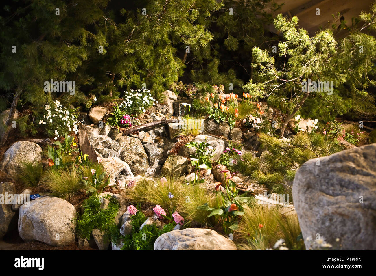 Home & Garden Show landscape Stock Photo - Alamy