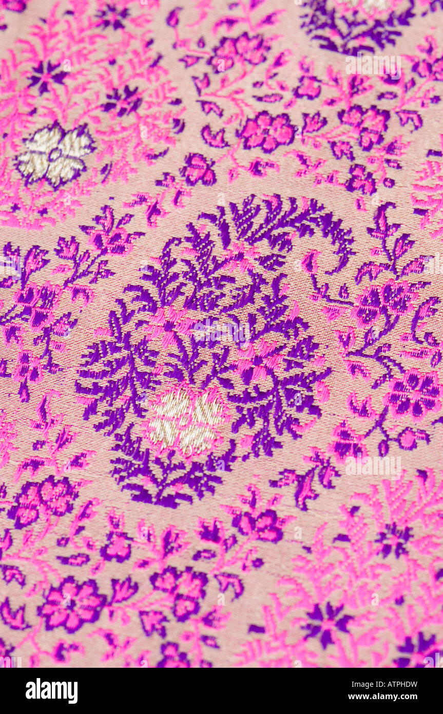 Embroidery on pink fabric hi-res stock photography and images - Alamy
