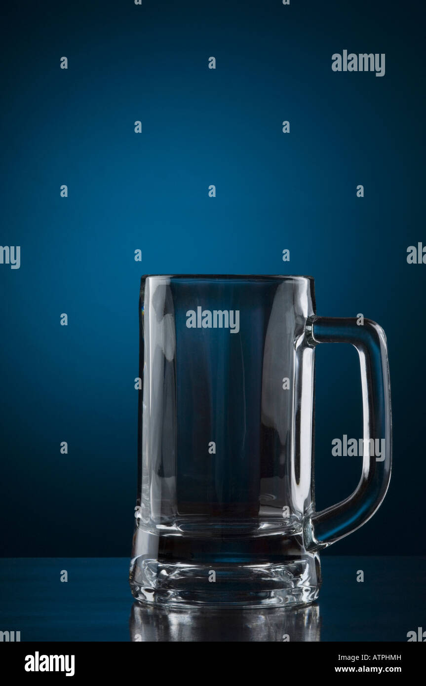 Close-up of an empty glass Stock Photo - Alamy
