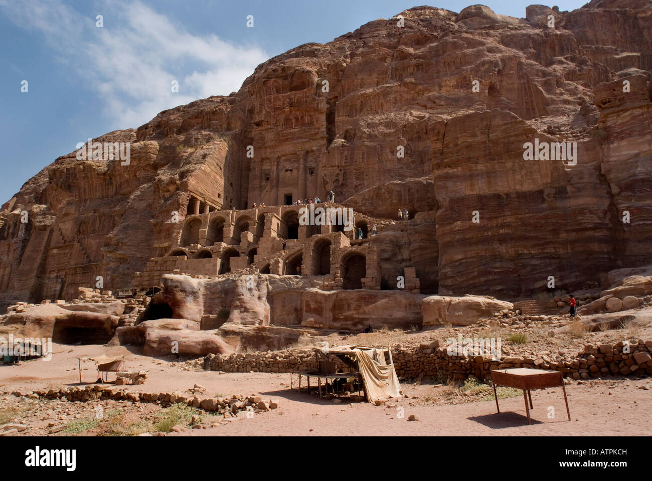 Urn Temple Petra Jordan Stock Photo - Alamy