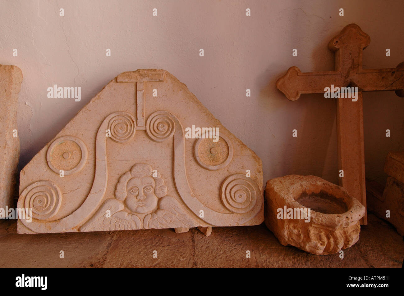 Display at the Museu Municipal Dr. Jose Formosinho museum in the old ...