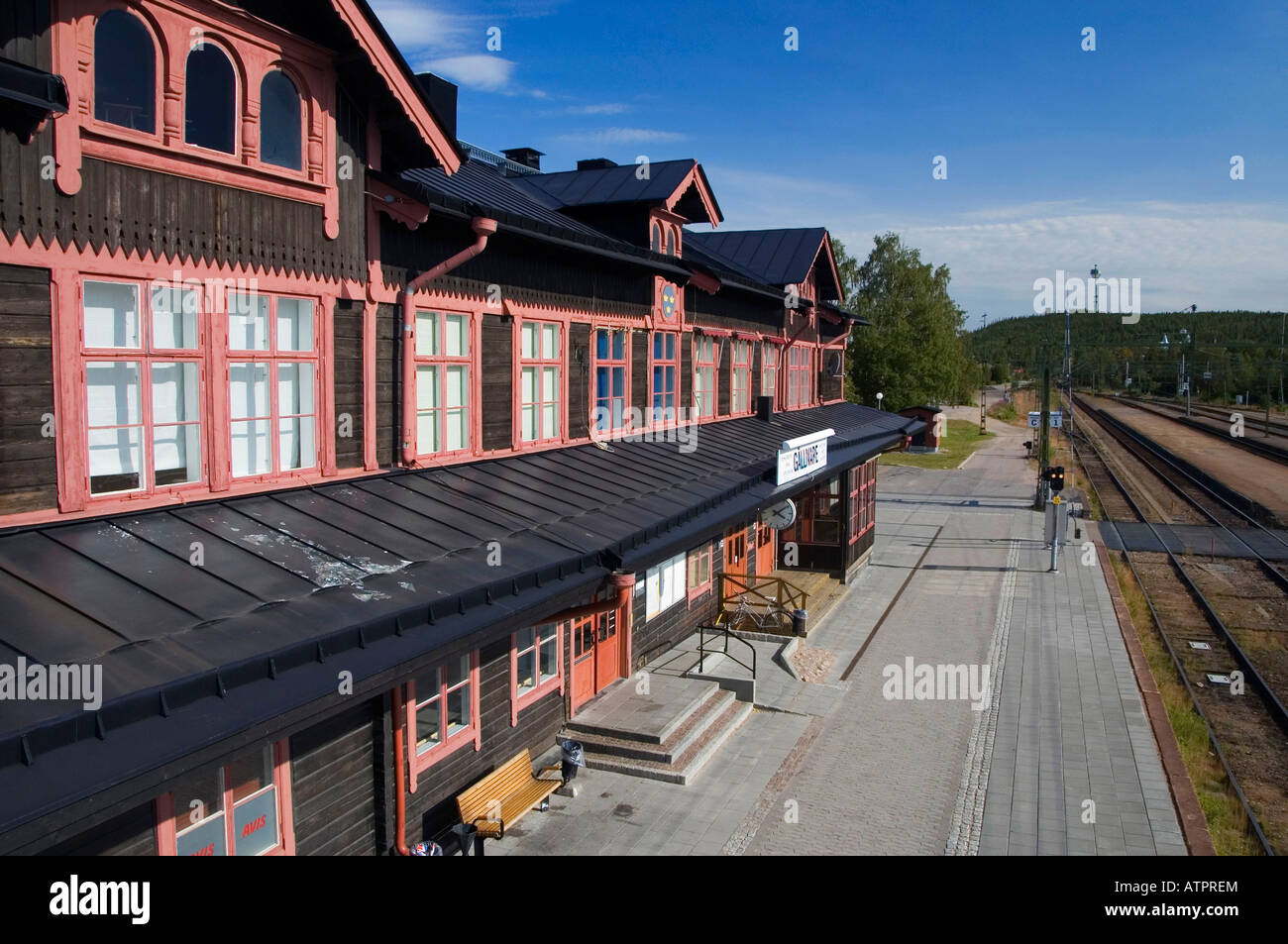 Railway station gallivare hi-res stock photography and images - Alamy