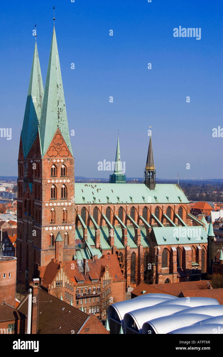 St Marien church / Lubeck Stock Photo - Alamy