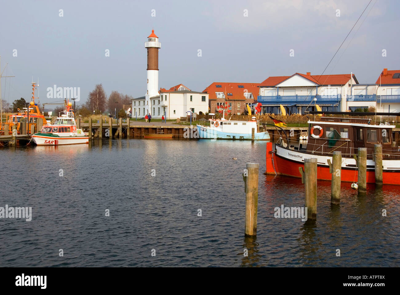 Harbour / Timmendorf Stock Photo - Alamy