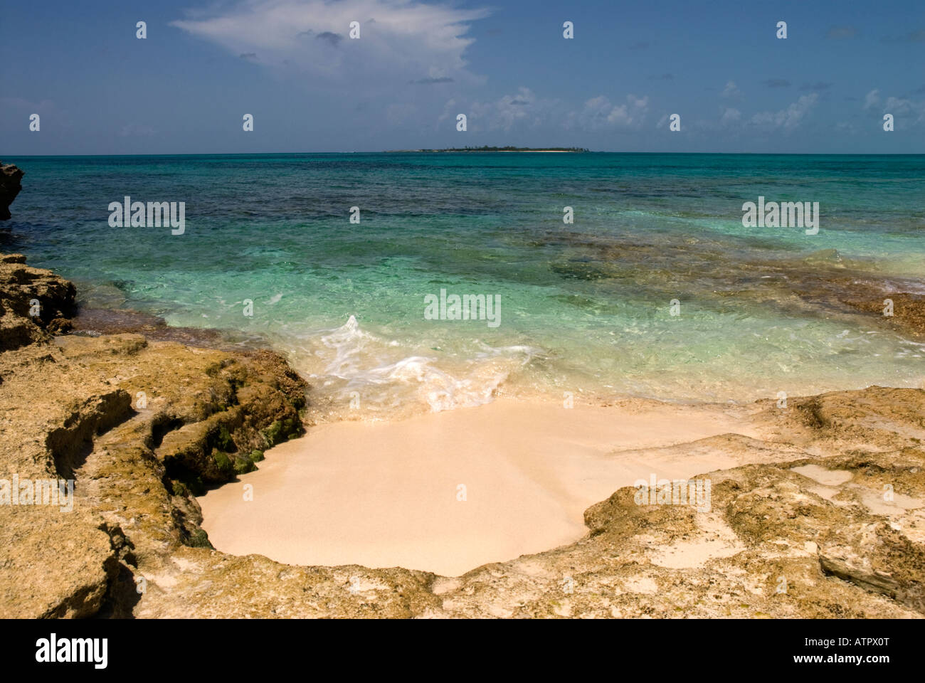 Seascape, Rose Island, Bahamas Stock Photo - Alamy